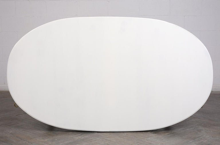 White Oval Dining Table at 1stDibs | white oval table