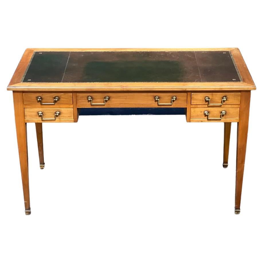 French Modern Neoclassical Louis XVI Style Game Table or Writing Desk ...