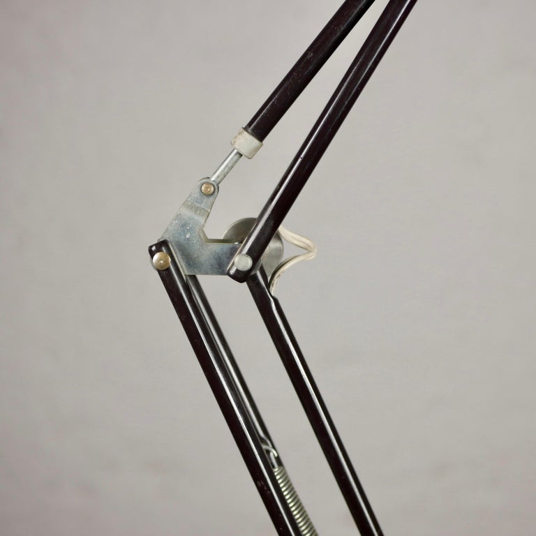 French Luxor Style Dark Brown Architect Lamp from the 1960s For Sale at ...