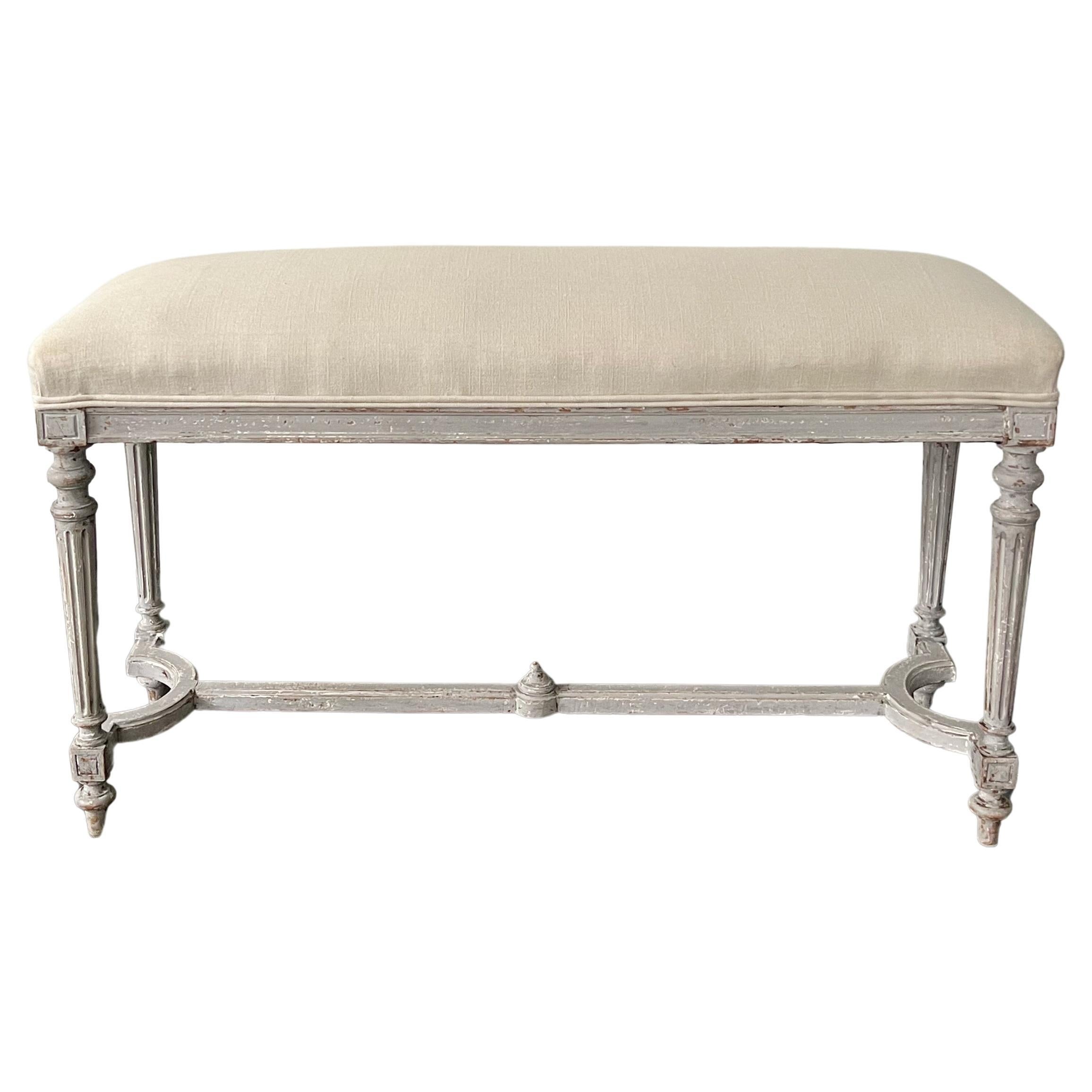 French Style Bench at 1stDibs