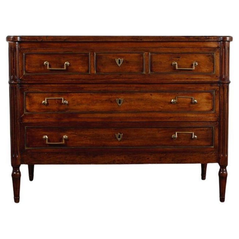 French Mahogany Directoire Style Commode For Sale at 1stDibs