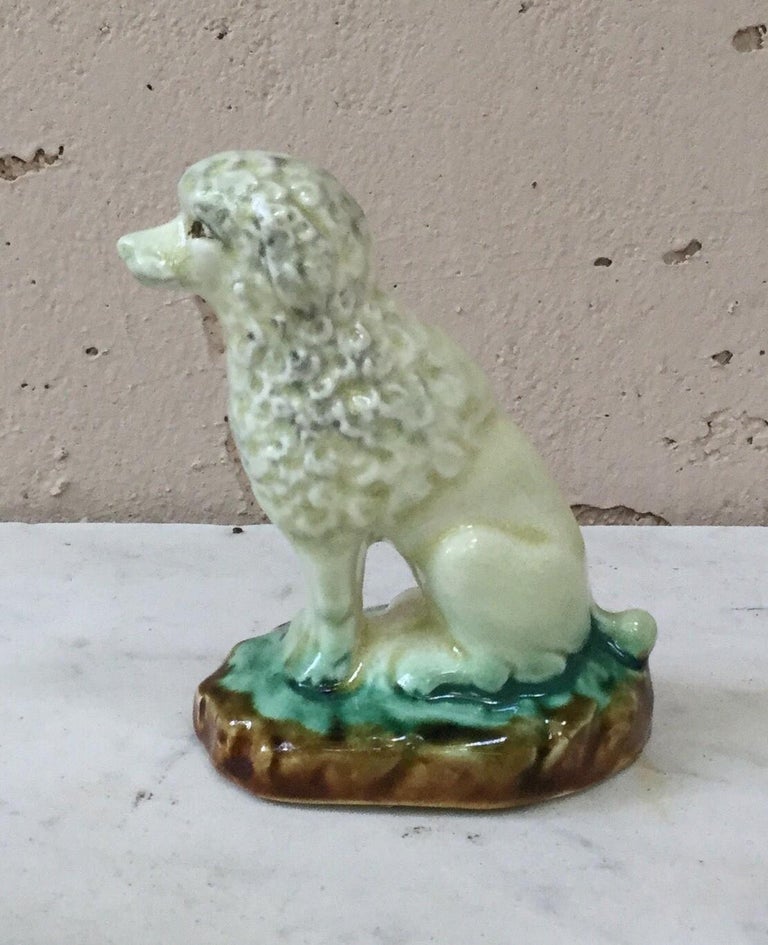 French Majolica Dog Pitcher, circa 1900 For Sale at 1stDibs | dog pitchers