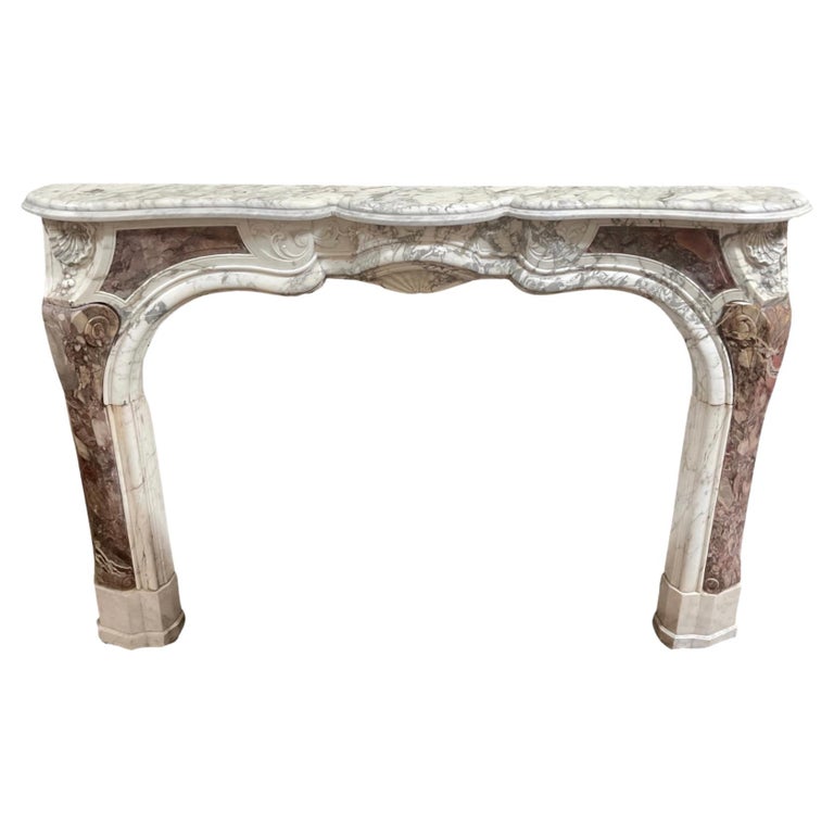 French Marble Mantel For Sale at 1stDibs