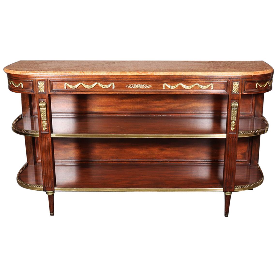 Open Shelf Buffet - For Sale on 1stDibs