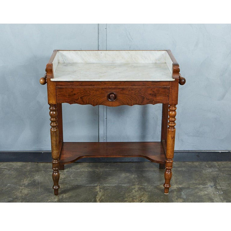French Marble-Top Washstand or Bar at 1stDibs
