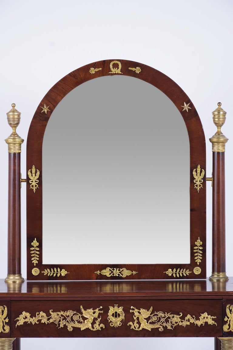 French 19th Century Empire Vanity Table For Sale at 1stDibs | dressing ...