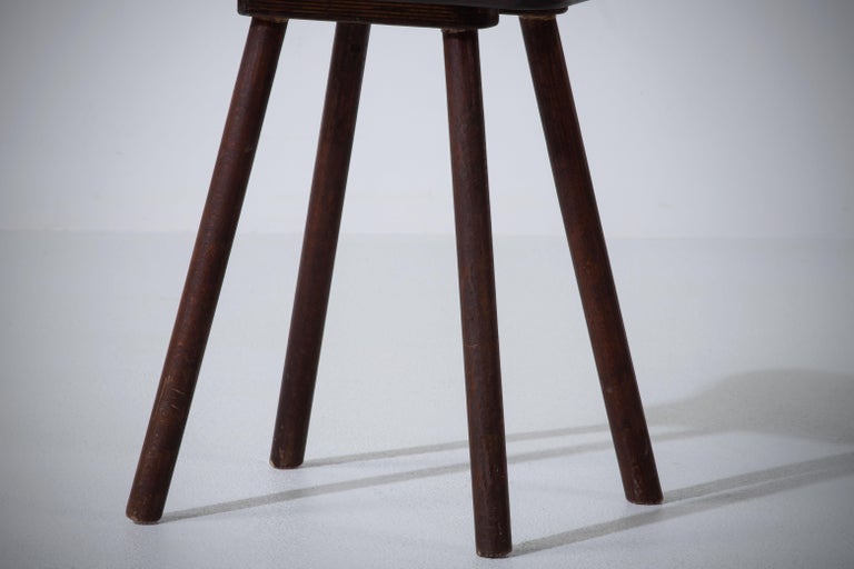 French Midcentury Stool For Sale at 1stDibs