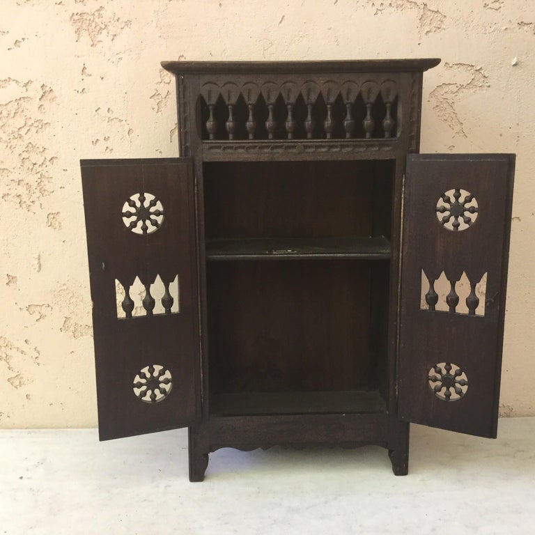 French Miniature Brittany Armoire, circa 1920 at 1stDibs