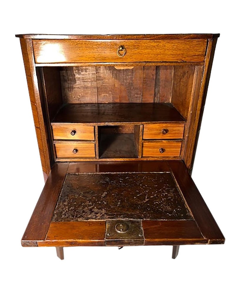 French Miniature Louis Lvi Style Secretary For Sale at 1stDibs