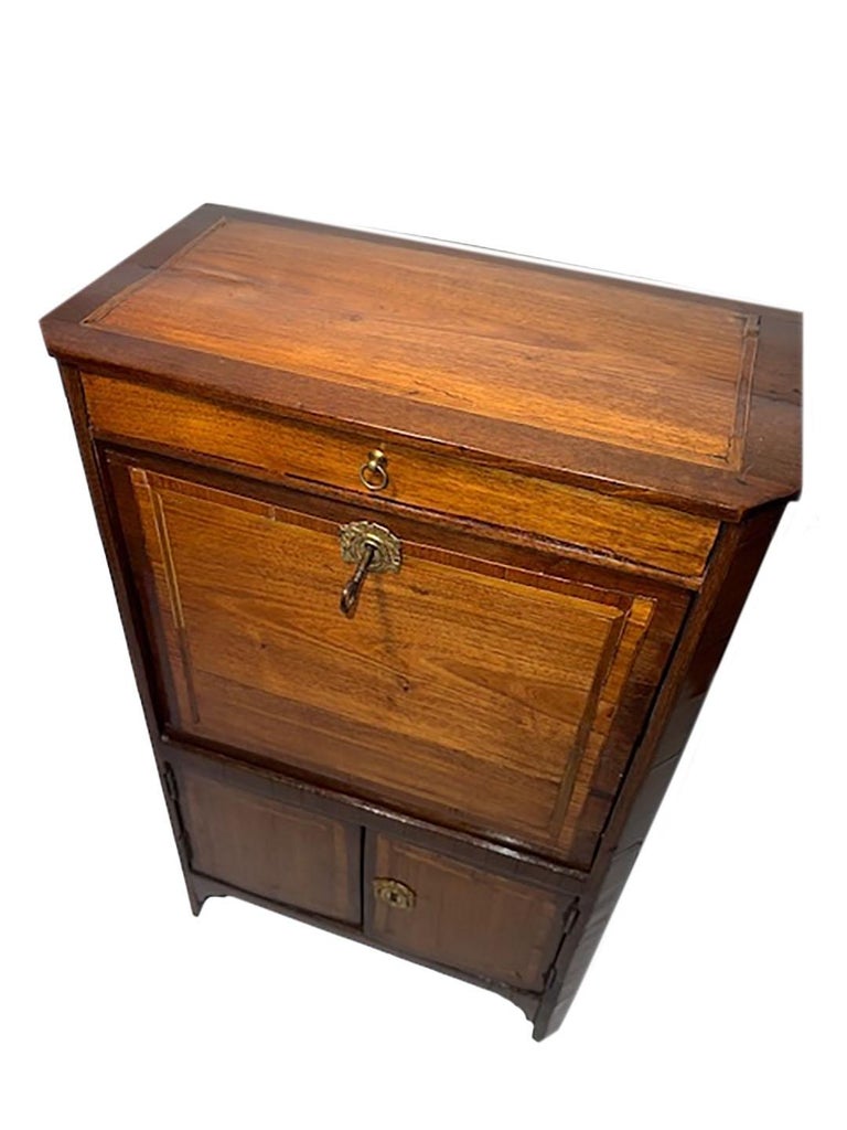 French Miniature Louis Lvi Style Secretary For Sale at 1stDibs