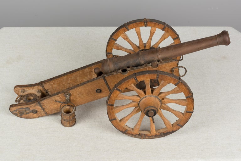 French Miniature Model Cannon For Sale at 1stDibs