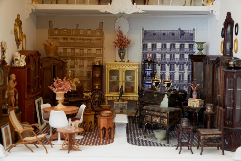 French Mobilier Maison Miniature Dollhouse by Tom Roberts at 1stDibs