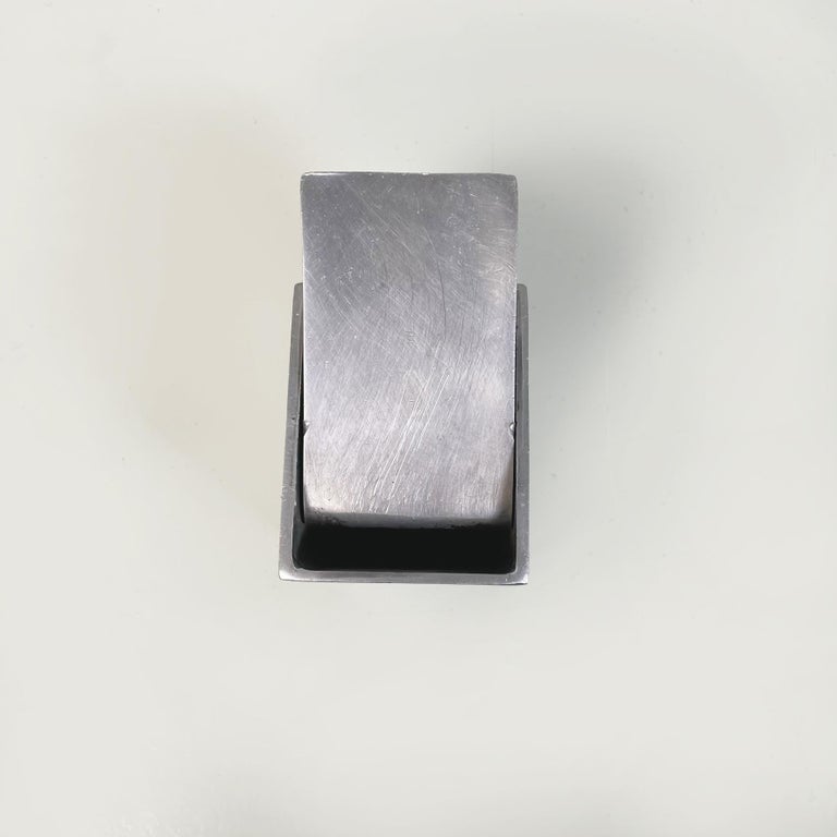 French Modern Aluminum Table Ashtray Ray Hollis by Philippe Starck ...