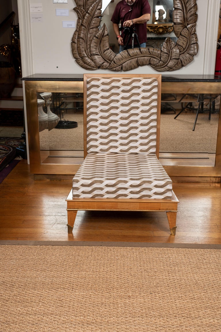 French Modern Chair Attributed to Maurice Jallot For Sale at 1stDibs