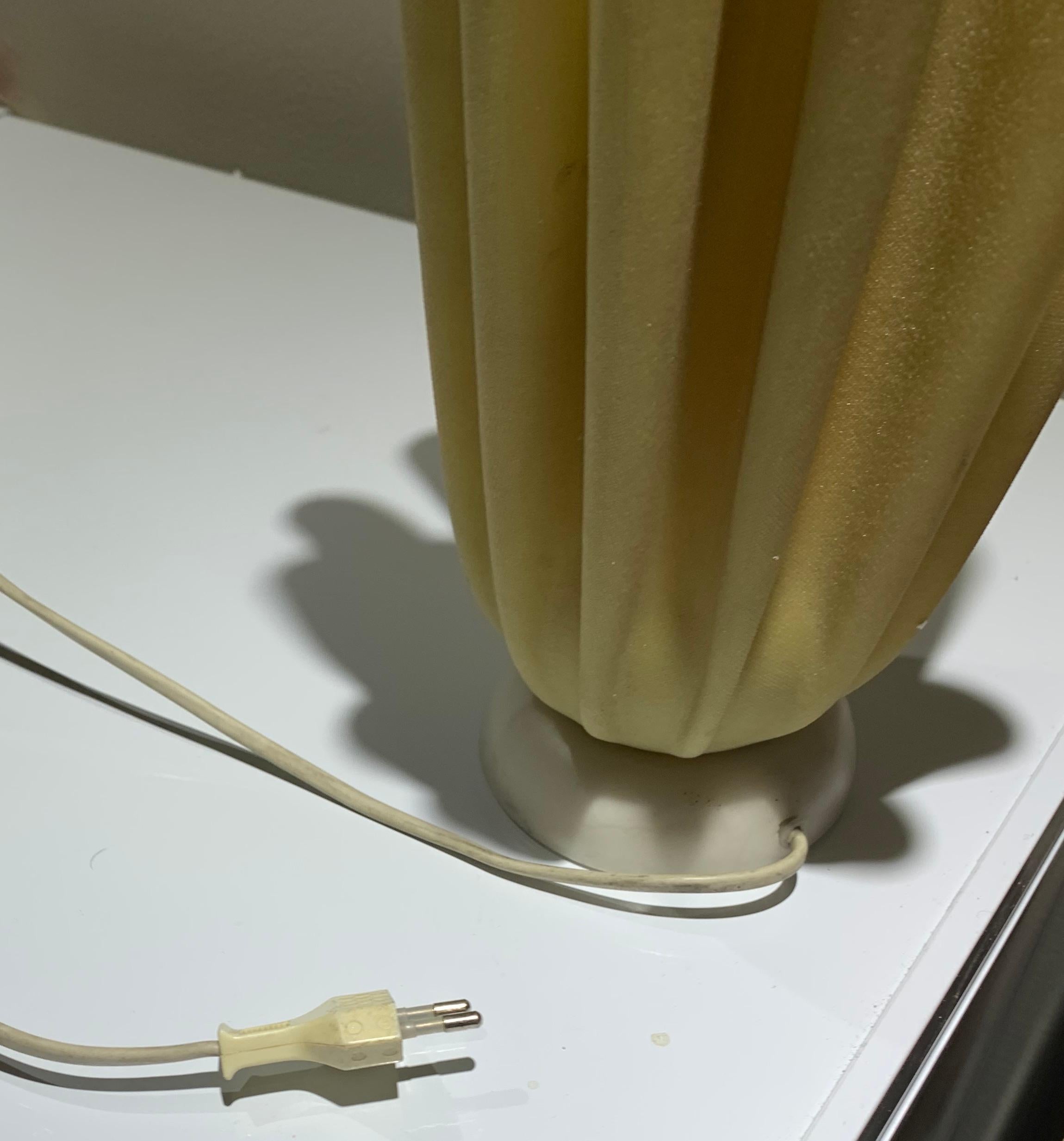 French Modern Georgia Jacob Ophélie Table Lamp, 1960s, Stone Base ...