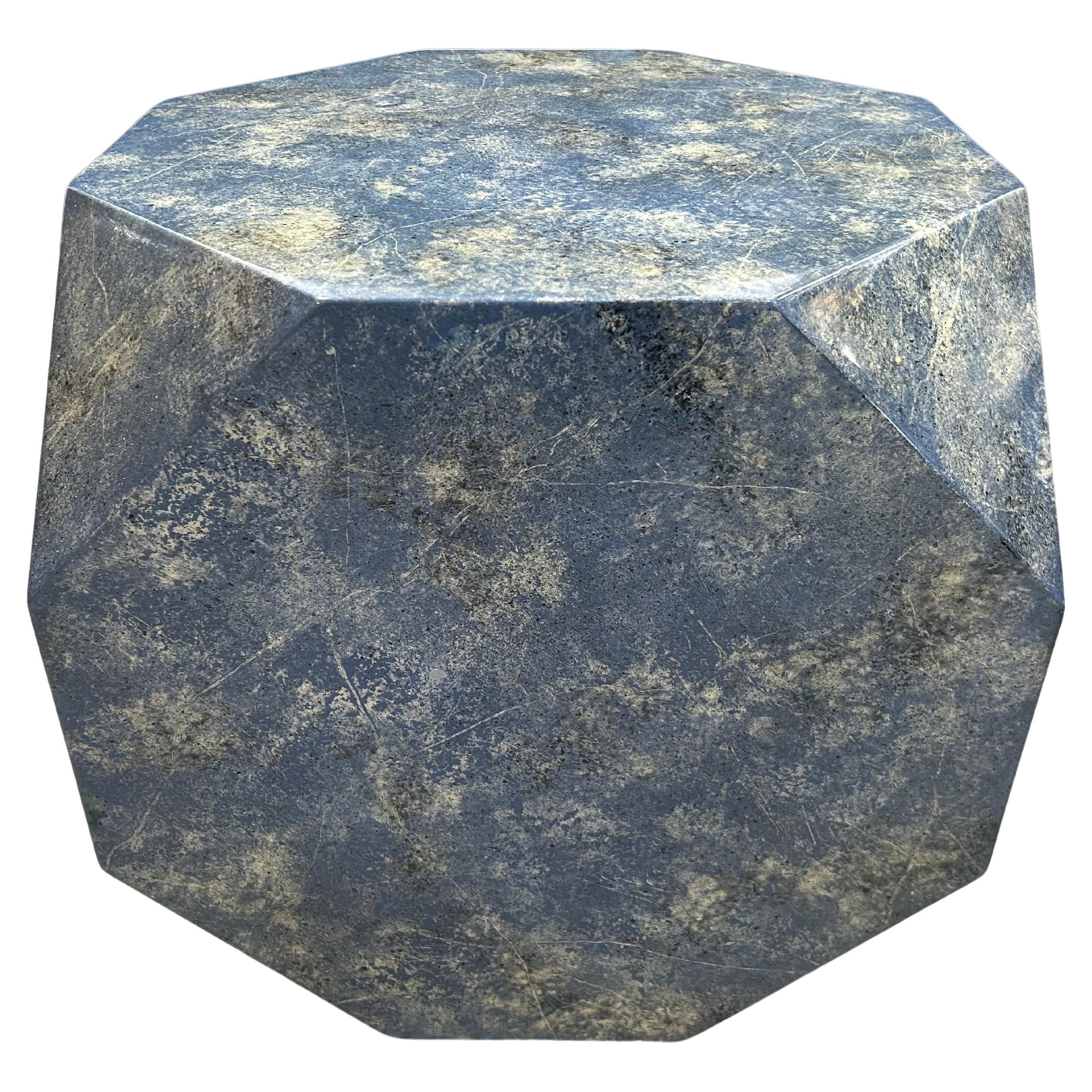 French Modern Octagonal Lacquered Table For Sale at 1stDibs