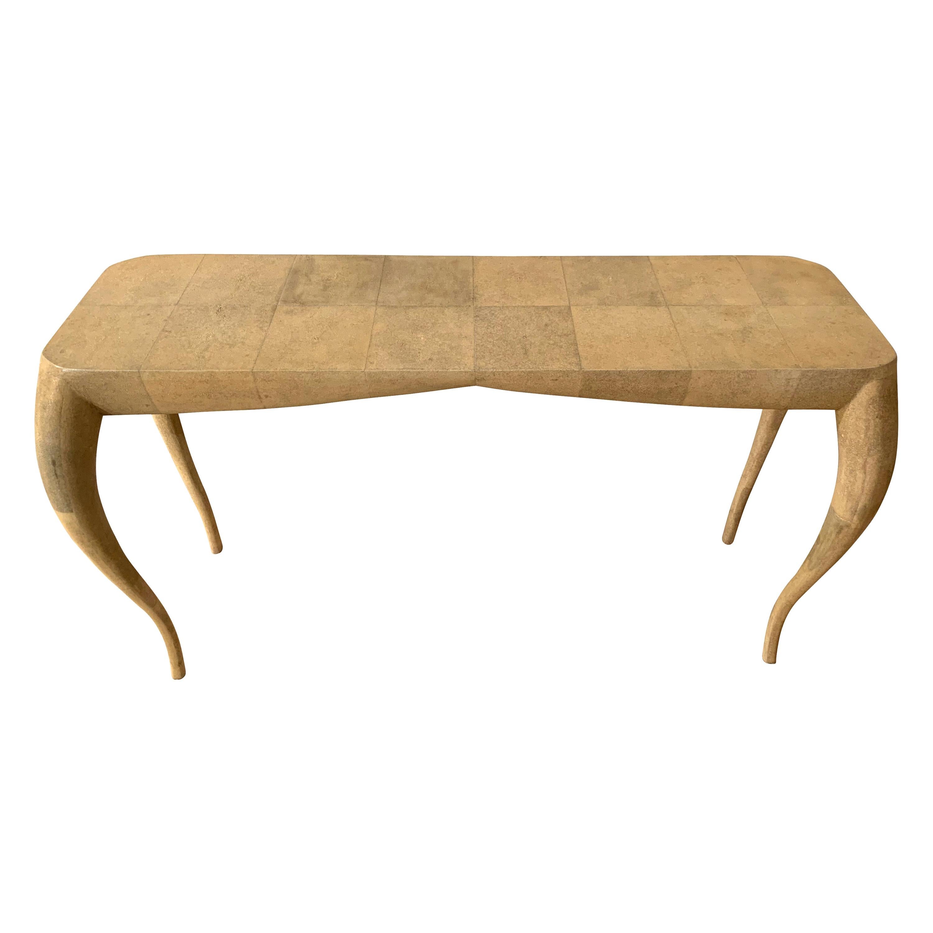 Modern Shagreen Console Table at 1stDibs