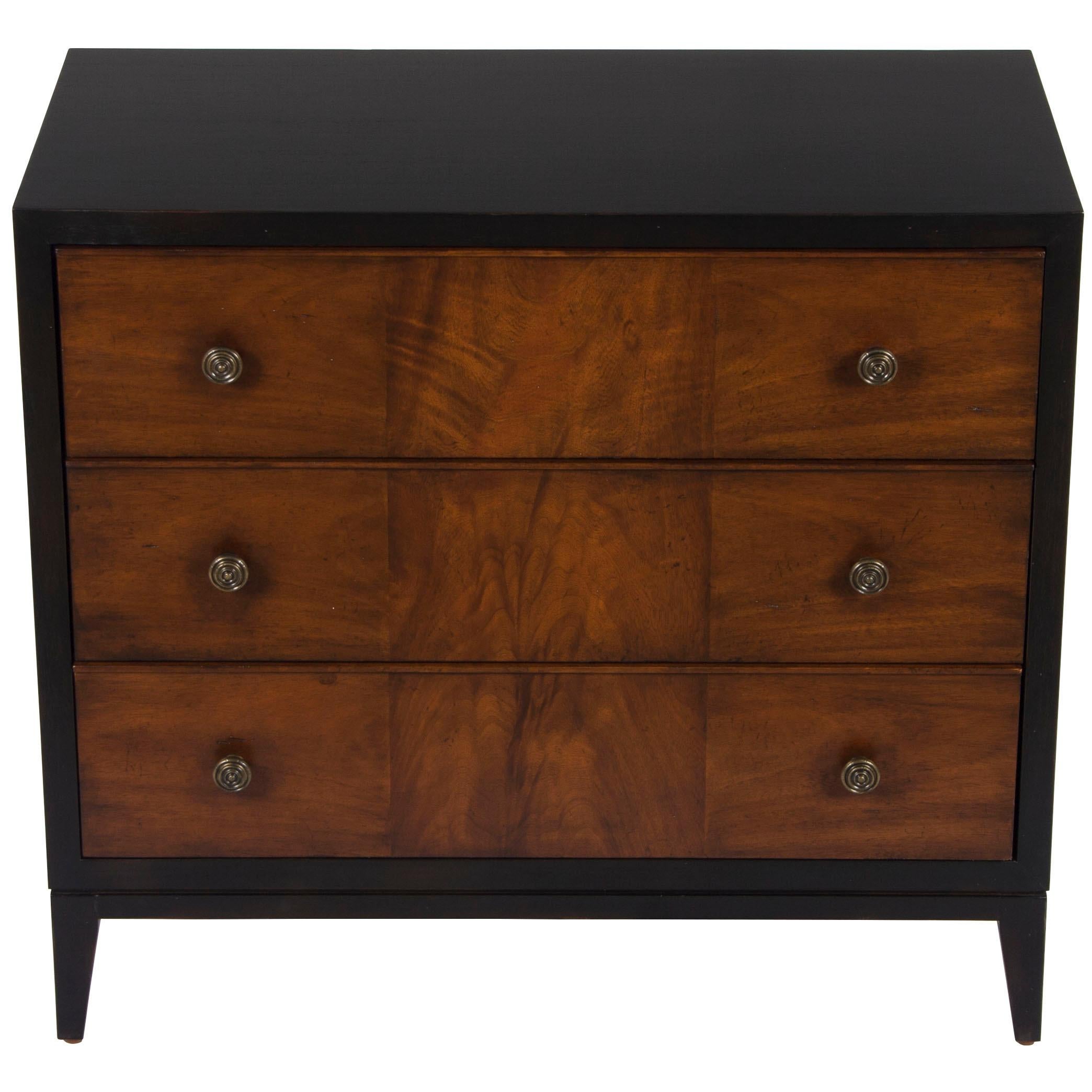 French Modern Style Three-Drawer Chest of Drawers Dresser For Sale at ...