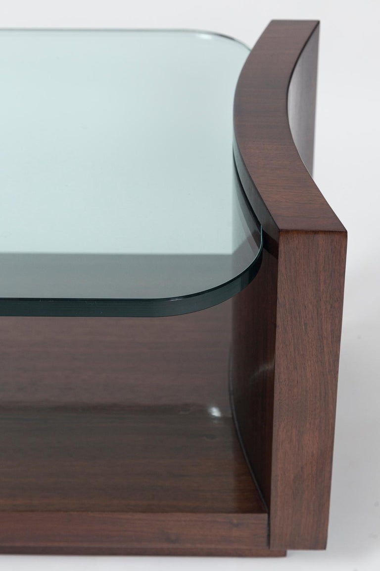 French Moderne Two Tiered Low Table For Sale at 1stDibs