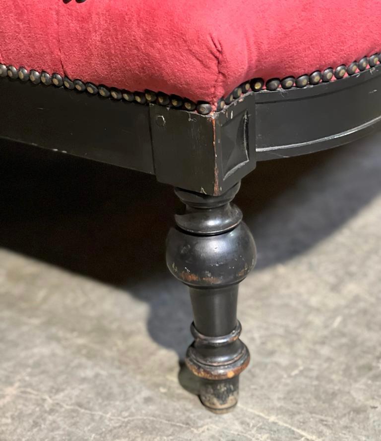 French, Napoleon III Settee For Sale at 1stDibs