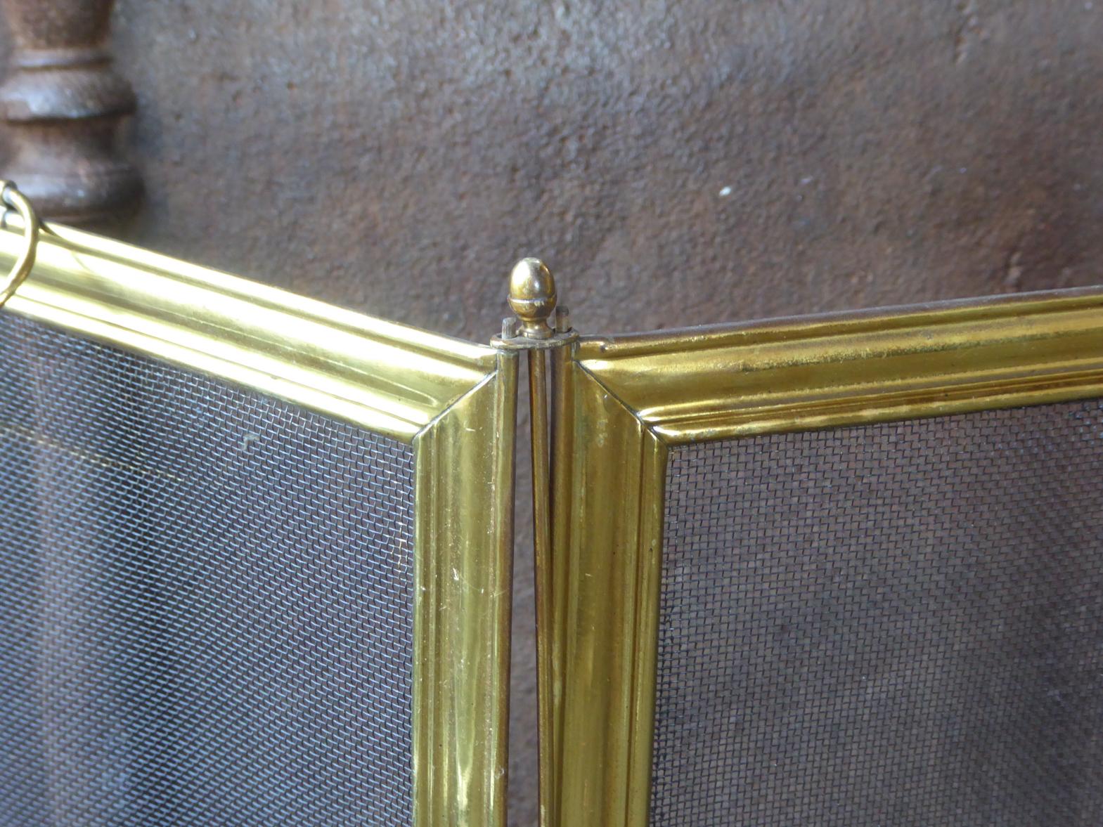 French Napoleon III Style Fireplace Screen or Fire Screen at 1stDibs
