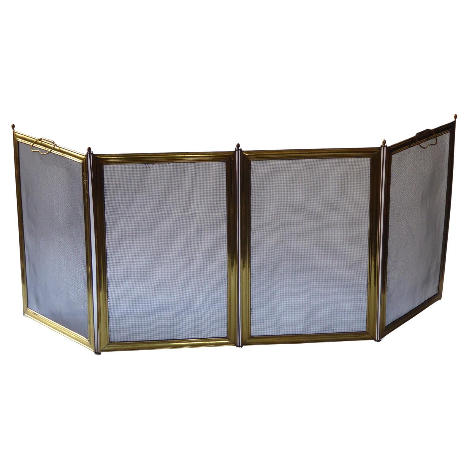 French Napoleon III Fireplace Screen or Fire Screen at 1stDibs
