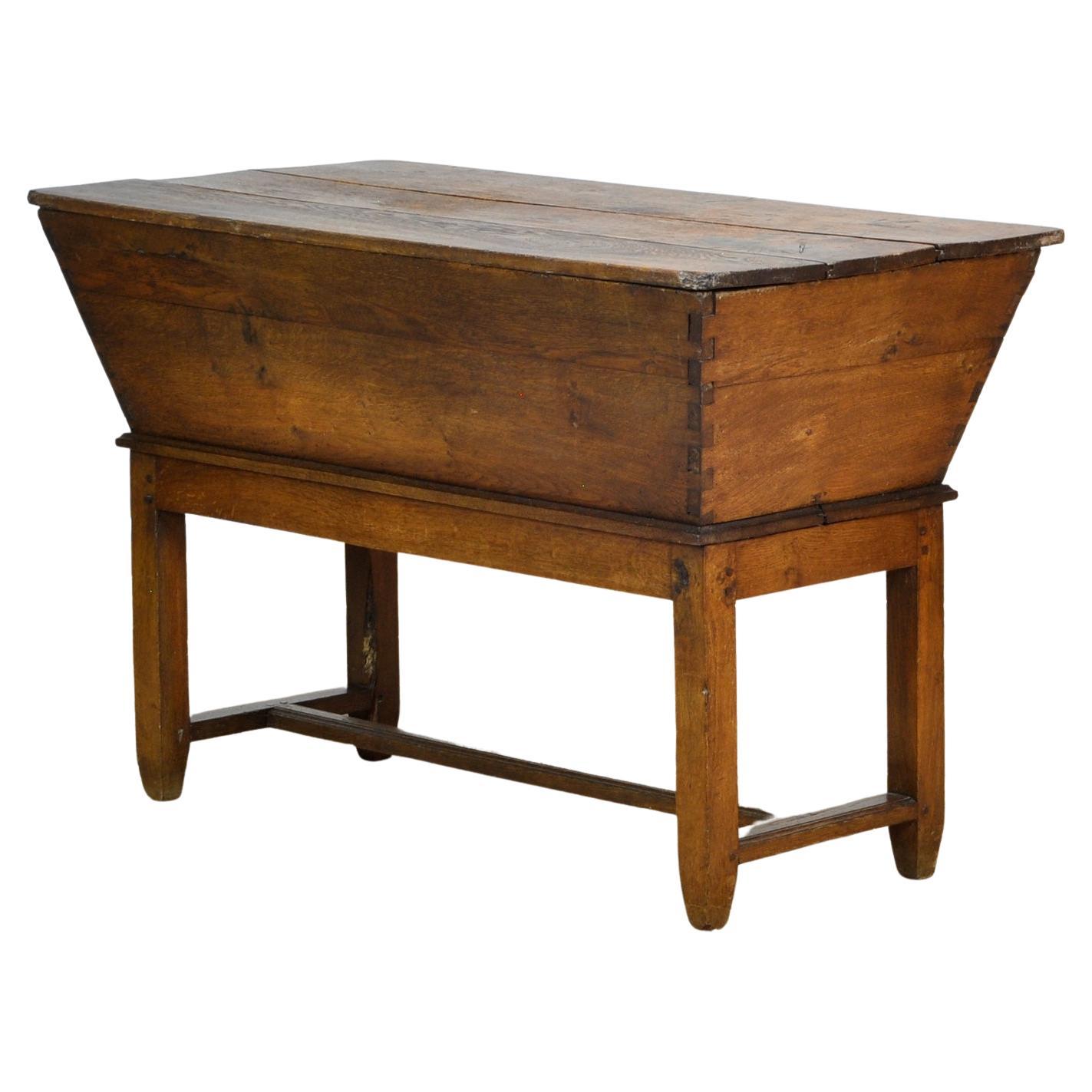 French Oak Bakers Table, circa 1910 For Sale at 1stDibs