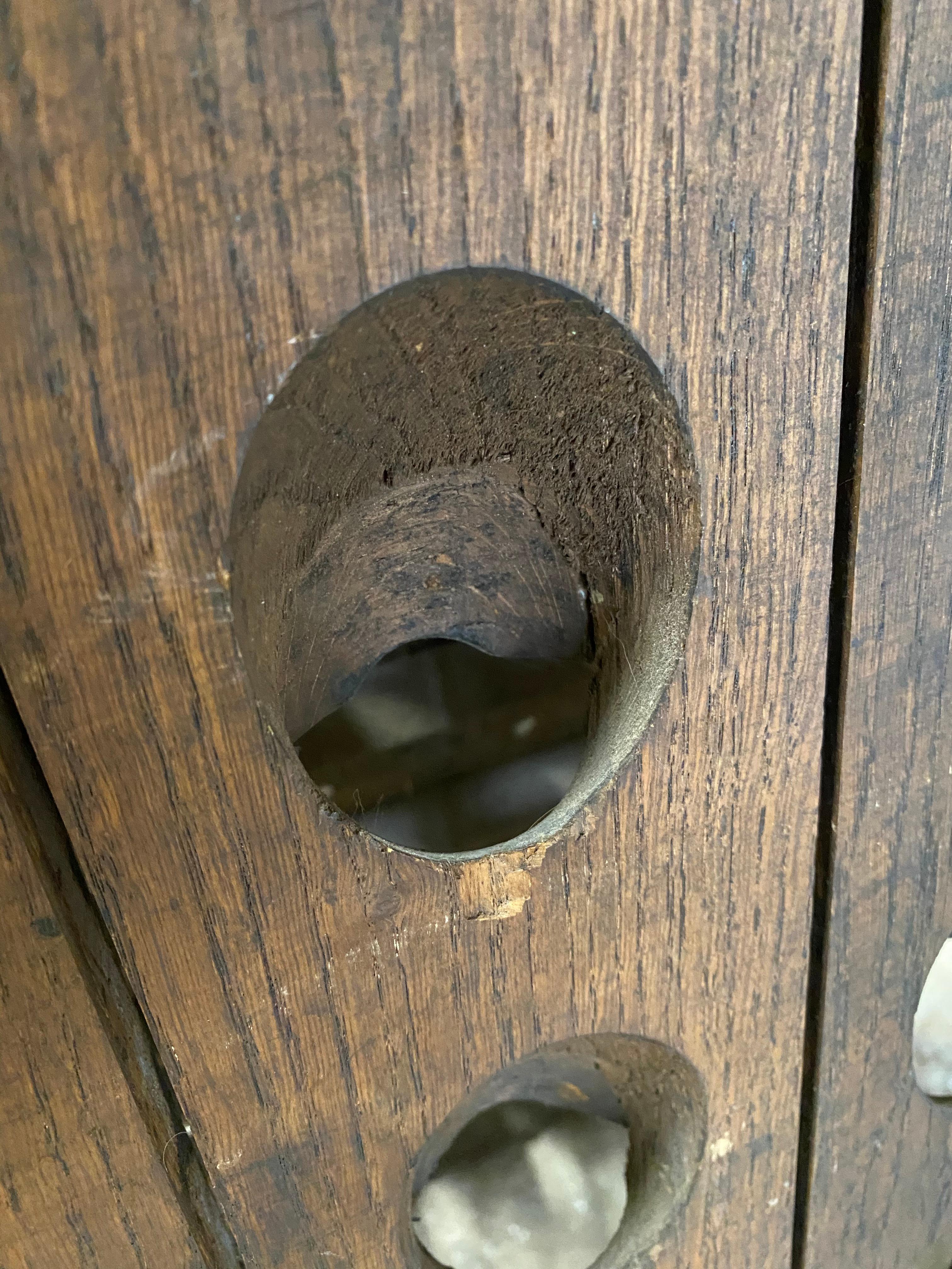 French Oak Champagne Wine Riddler at 1stDibs