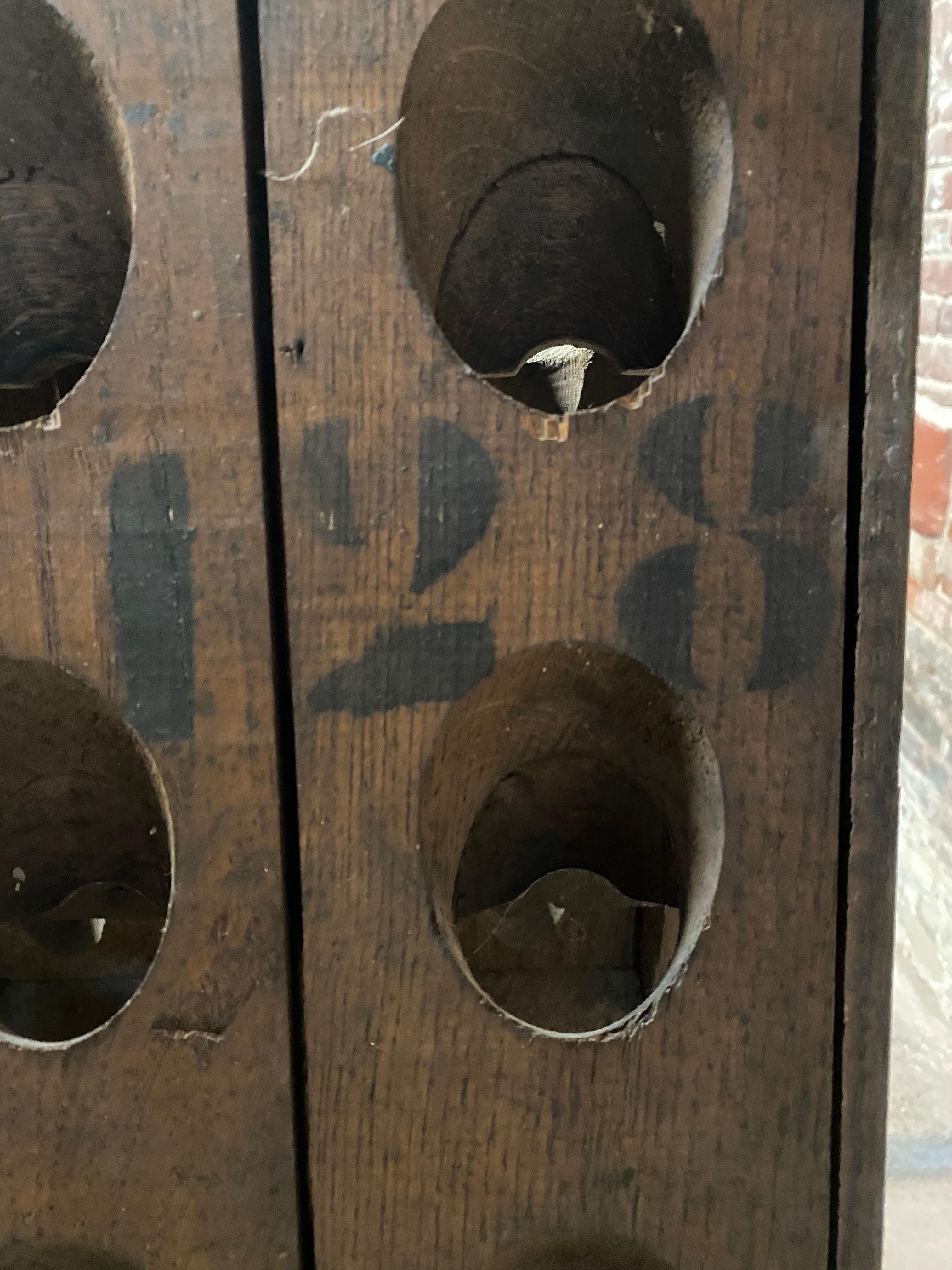 French Oak Champagne Wine Riddler at 1stDibs