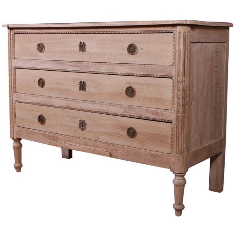 French Oak Commode at 1stDibs