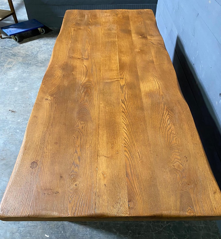 French, Oak Farmhouse Dining Table with Original Colour and Patina For ...