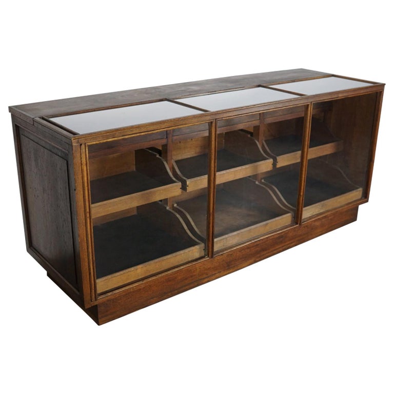 French Oak Haberdashery Cabinet or Shop Counter, 1930s at 1stDibs ...