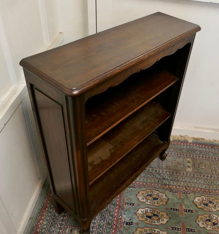 French Oak Open Bookcase For Sale at 1stDibs | french provincial ...