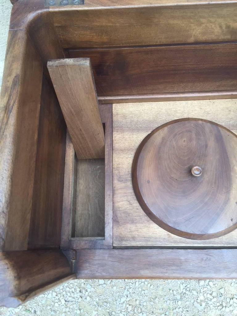 French Old Walnut Toilets, 19th Century at 1stDibs