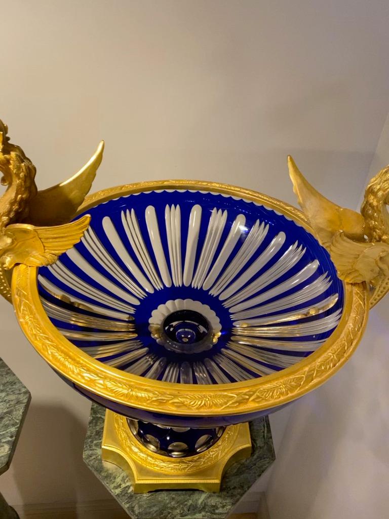 French or Russian Calling Card Bowl/Presentation Epergne at 1stDibs