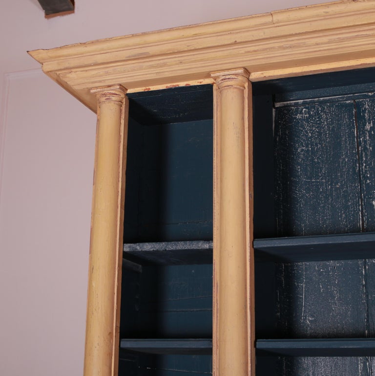 French Original Painted Bookcase For Sale at 1stDibs