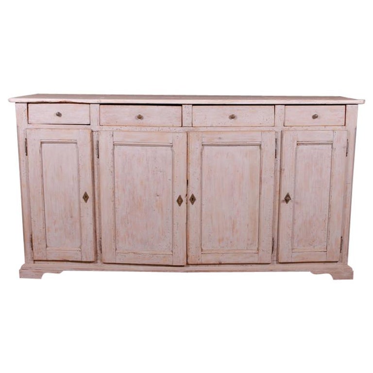French Original Painted Enfilade / Sideboard at 1stDibs