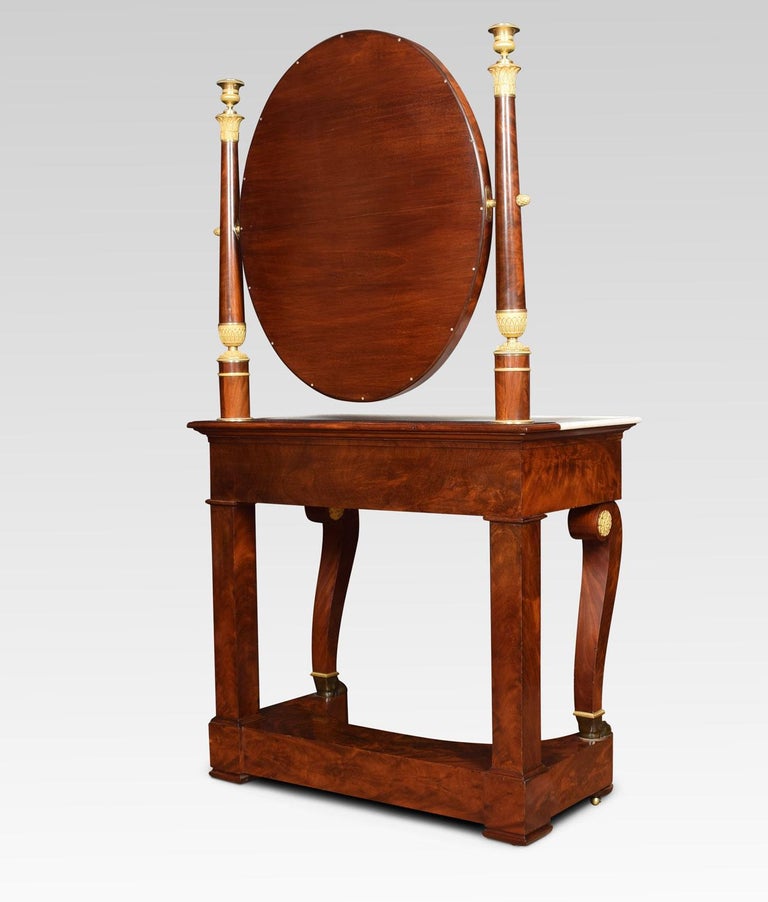 French Ormolu Mounted Empire Dressing Table at 1stDibs