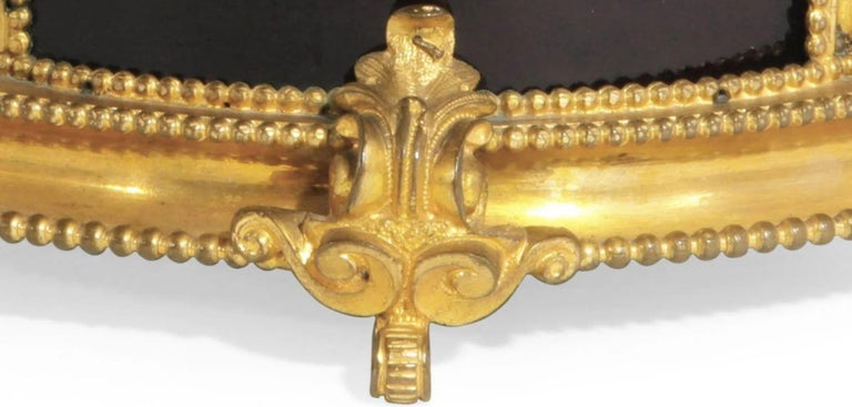 French Ormolu-Mounted Ruby Glass Box, 19th Century at 1stDibs