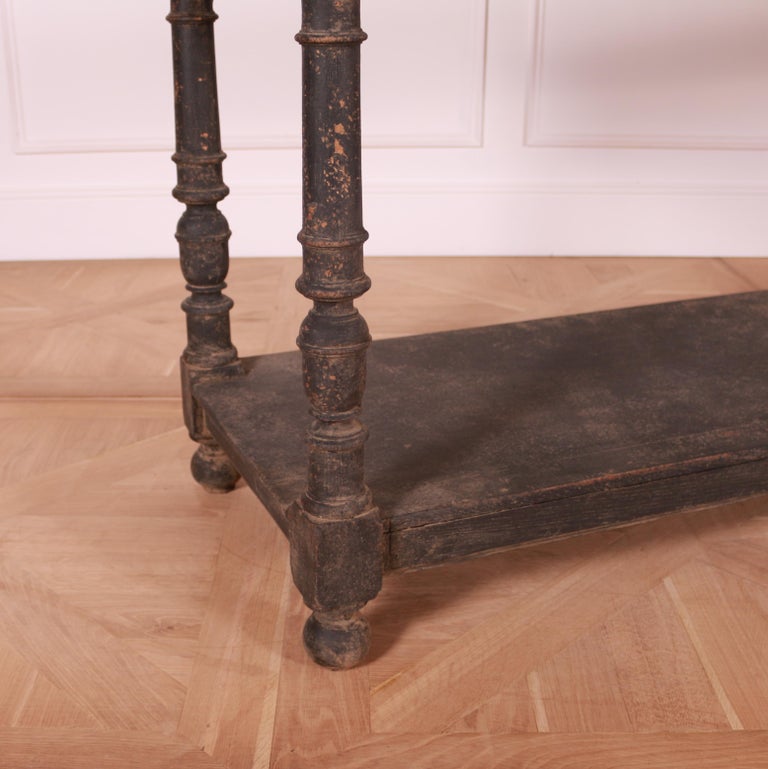French Painted Drapers Table at 1stDibs