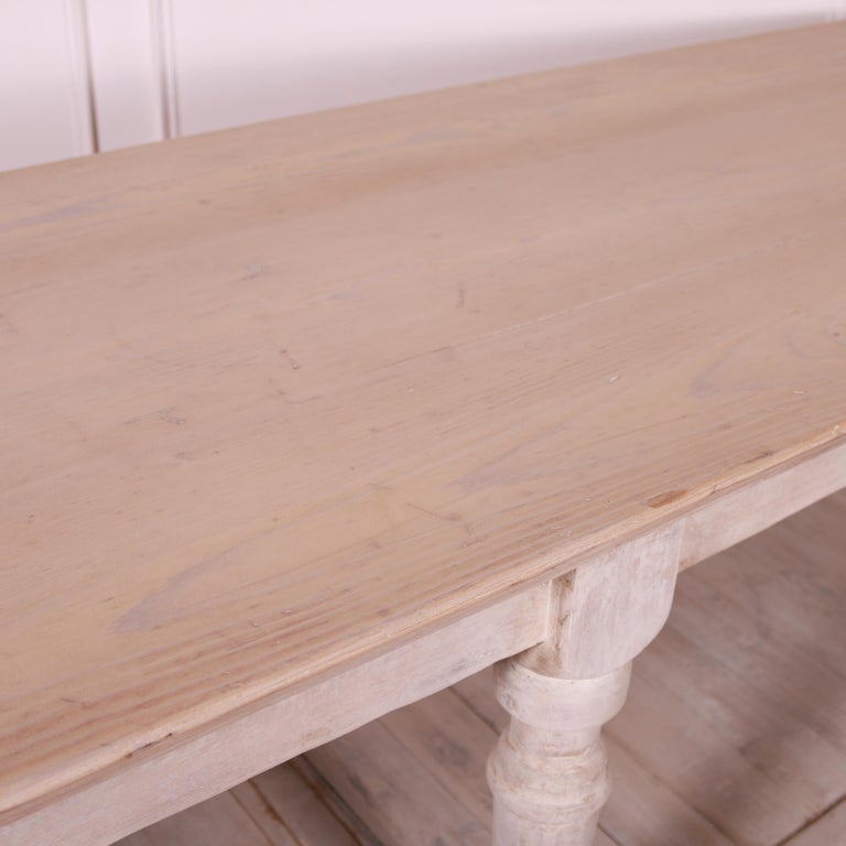 French Painted Drapers Table For Sale at 1stDibs
