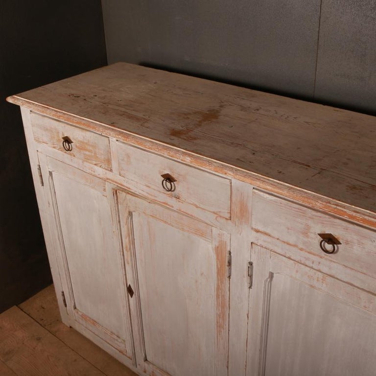 French Painted Enfilade / Sideboard at 1stDibs