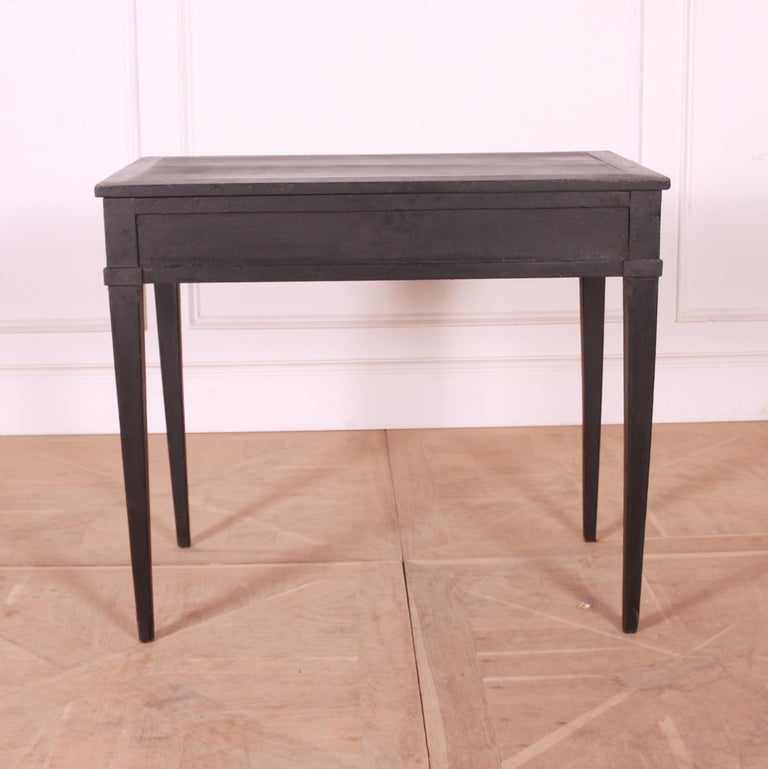 French Painted Lamp Table For Sale at 1stDibs