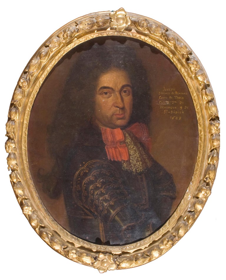 French Painter of the XVII Century Portrait of Count and Countess De ...