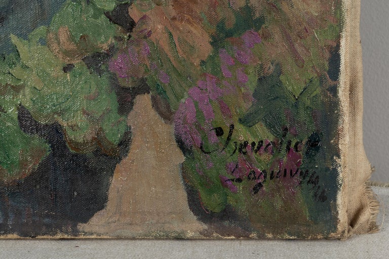 French Painting of Brittany Coastline by Ernest Jean Chevalier at 1stDibs