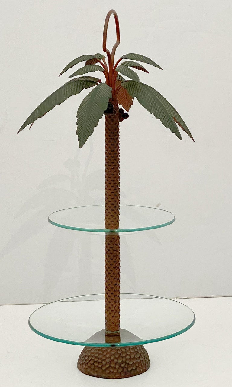 French Palm Tree Centerpiece or Cake Stand at 1stDibs