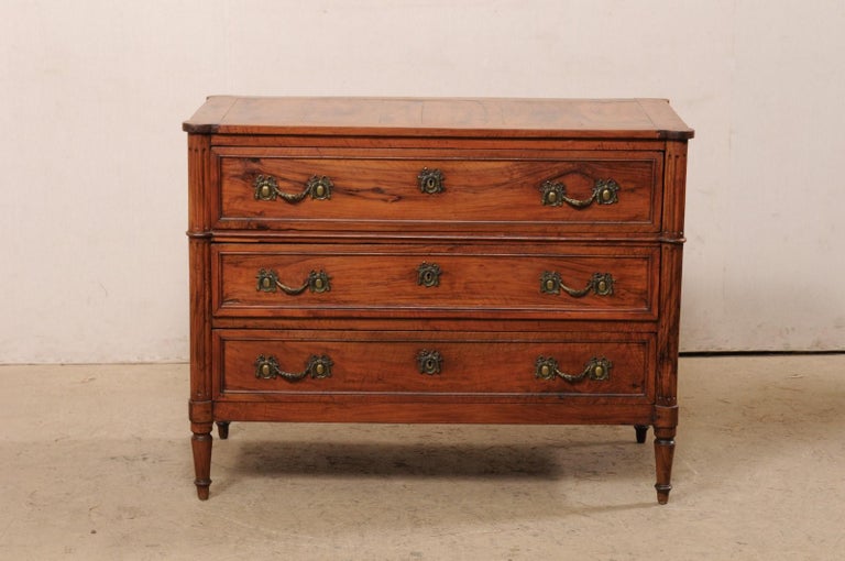 French Period Neoclassical Commode w/Beautiful Wood Grain and ...