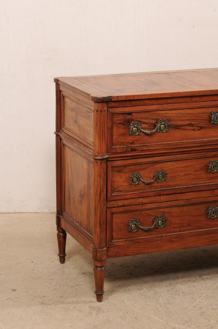 French Period Neoclassical Commode w/Beautiful Wood Grain and ...