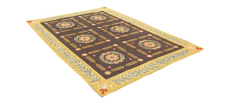 896 - French "Petit Point" Aubusson Rug, 19th Century For Sale at ...