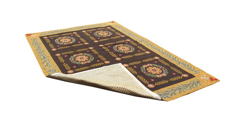 896 - French "Petit Point" Aubusson Rug, 19th Century For Sale at ...